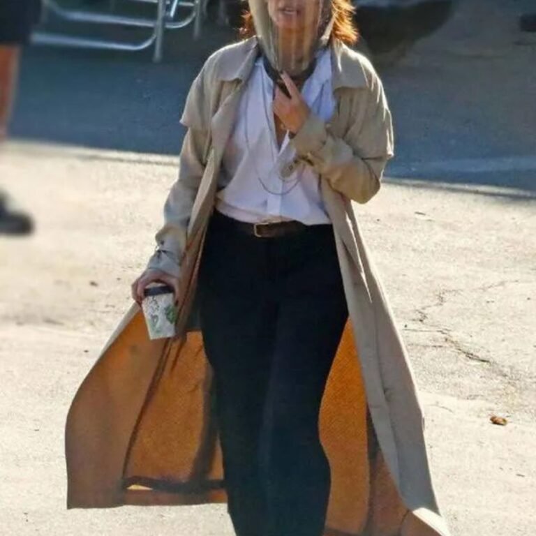 Bullet Train Sandra Bullock Trench Coat | Maria Beetle Coat